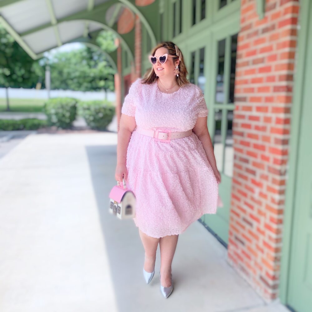 Halogen x Atlantic-Pacific Pink Party Dress - Memphis Mandysue