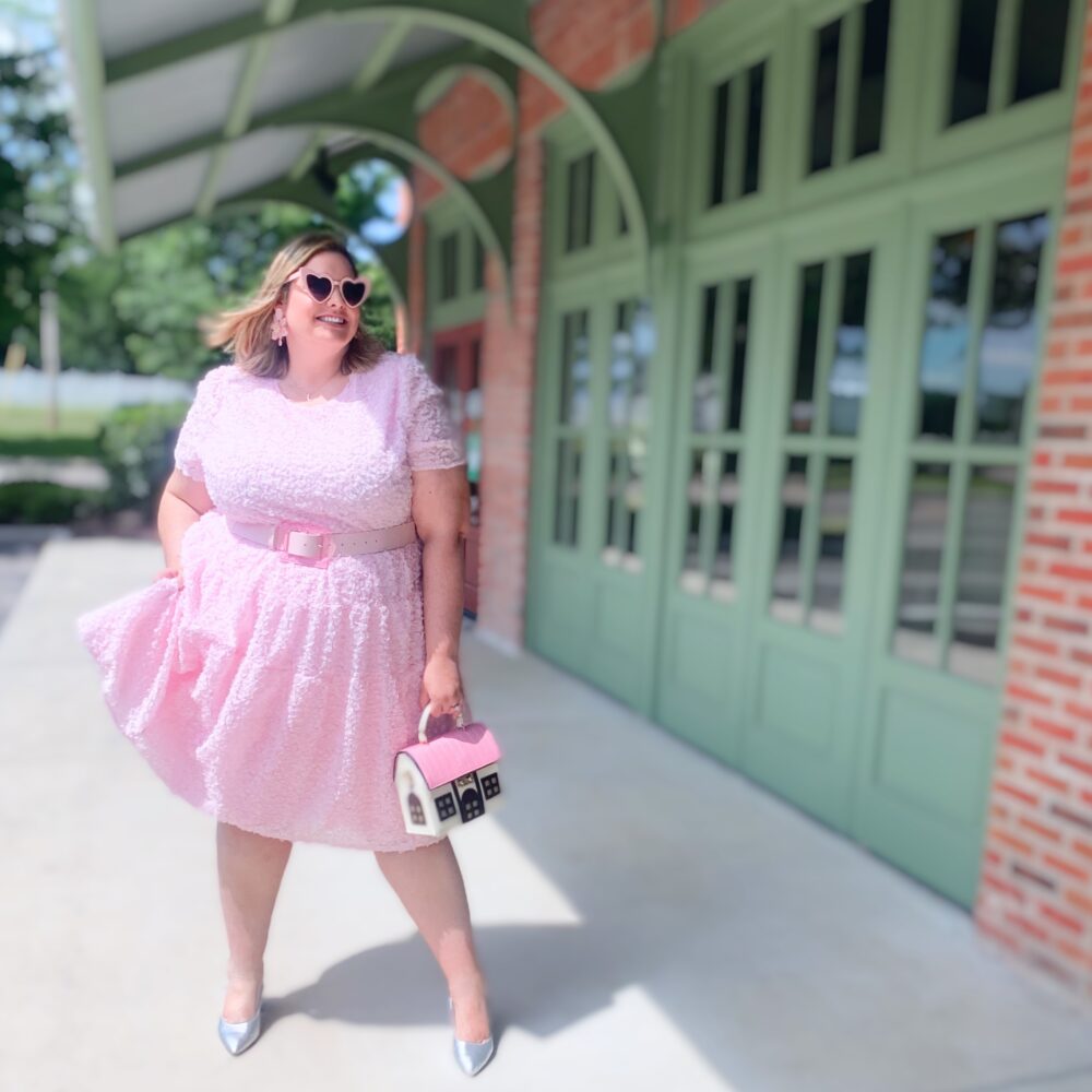 Halogen x Atlantic-Pacific Pink Party Dress - Memphis Mandysue