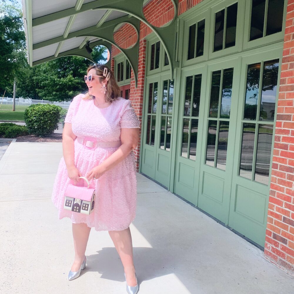 Halogen x Atlantic-Pacific Pink Party Dress - Memphis Mandysue